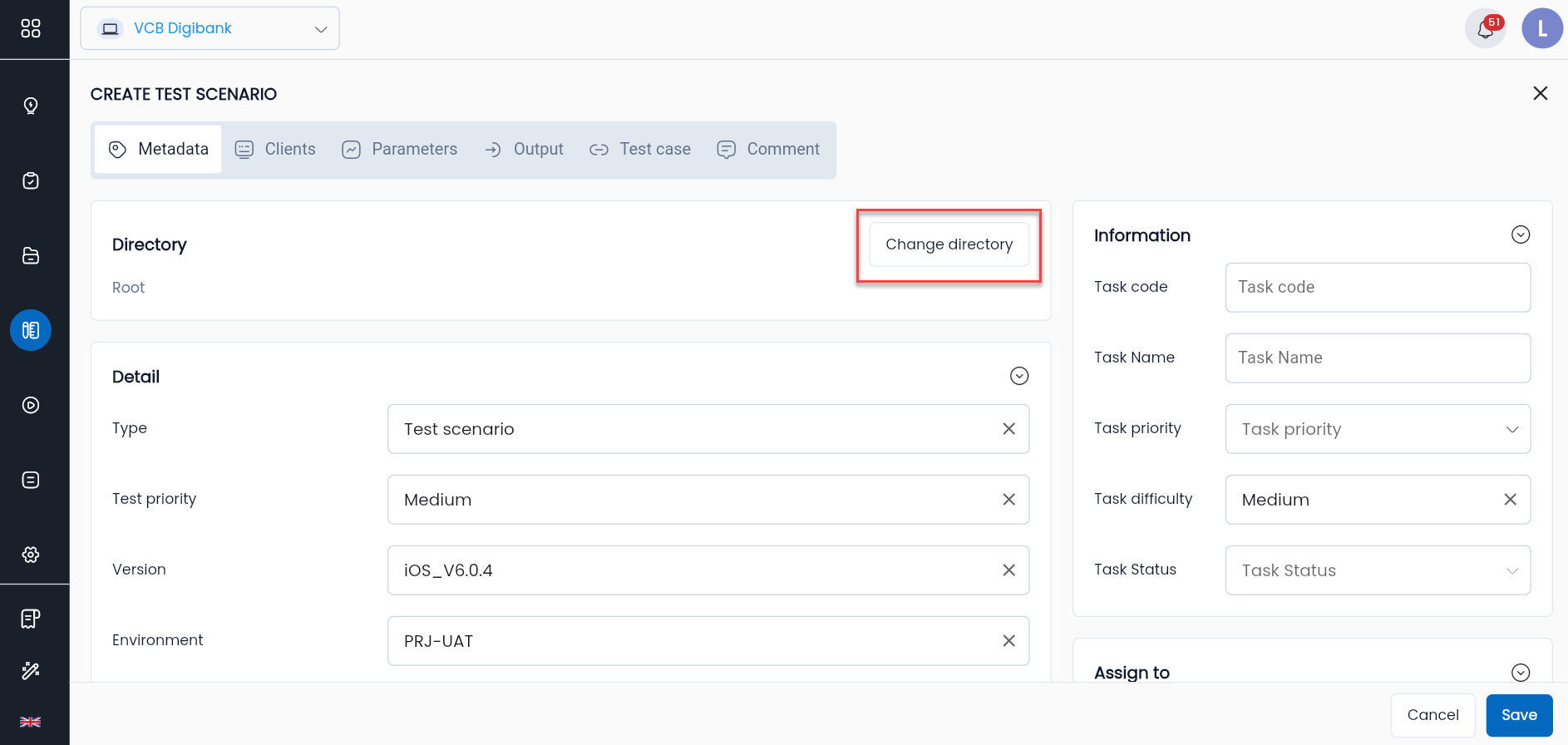Tạo kịch bản kiểm thử tự động | LLQ QA Platform