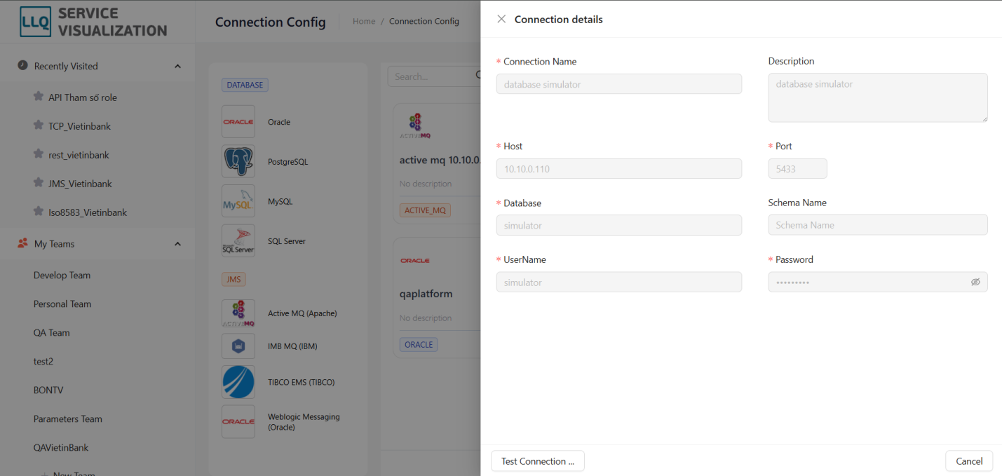 Connector | LLQ QA Platform