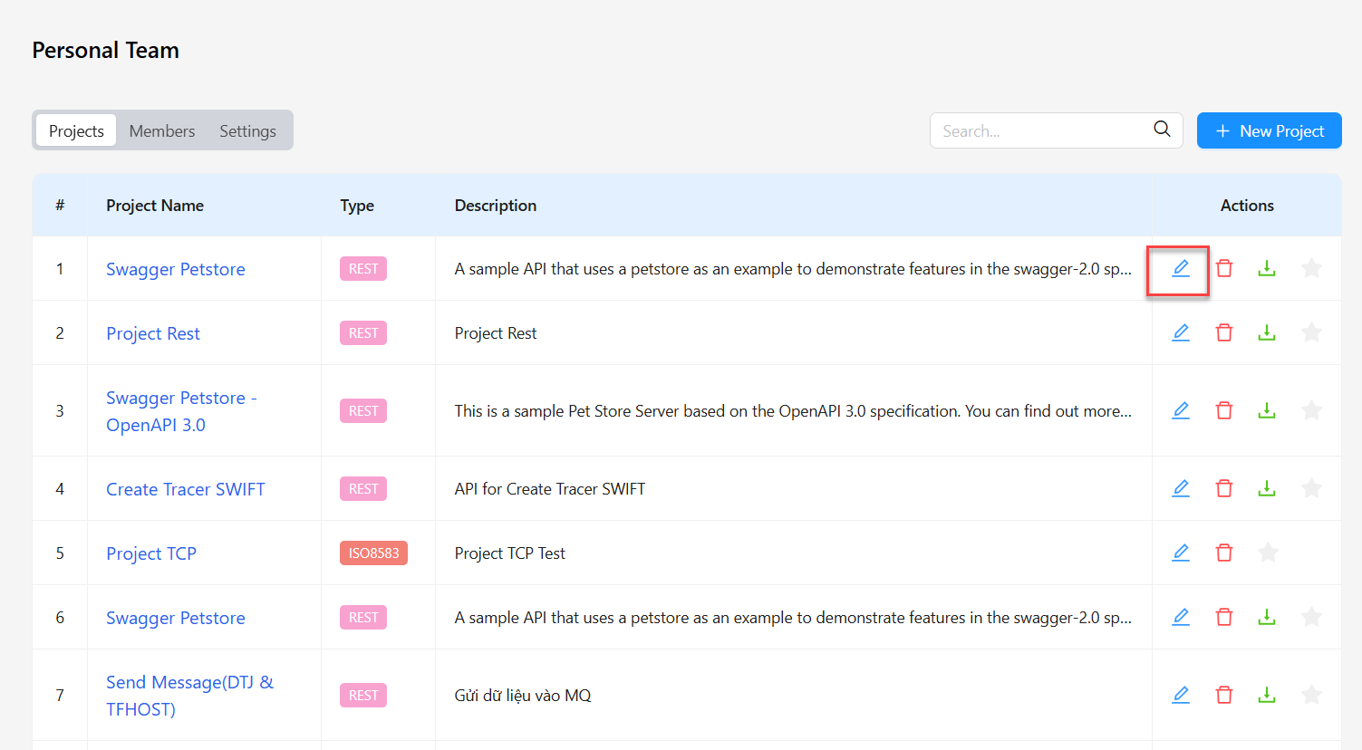 Dự án | LLQ QA Platform